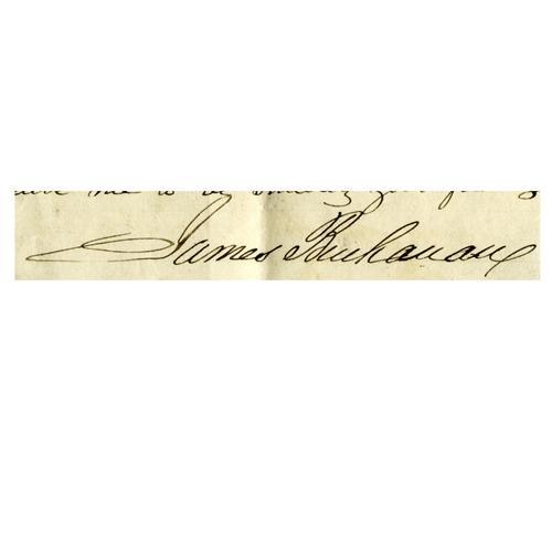 James Buchanan (1791-1868) President, Autograph James Buchanan (1791 ...