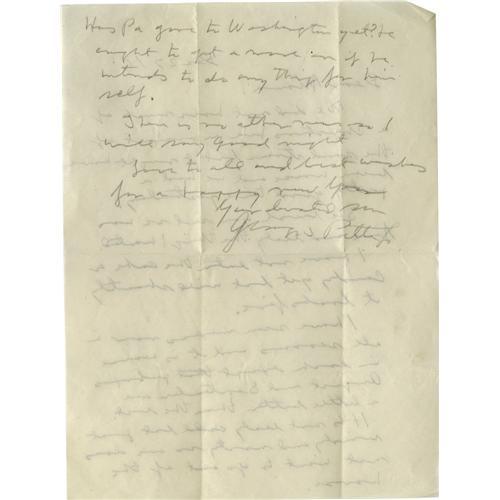 George S. Patton Autographed Letter Signed 1916 Fine George S. Patton ...