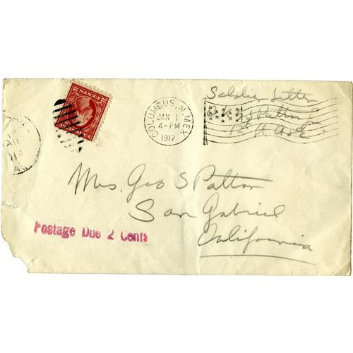 George S. Patton Autographed Letter Signed 1916 Fine George S. Patton ...
