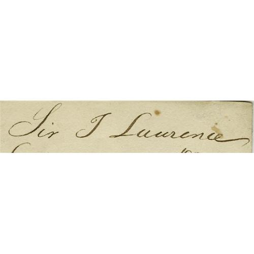 Sir Thomas Lawerance Autograph Letter 1827 Sir Thomas Lawrence, Major ...