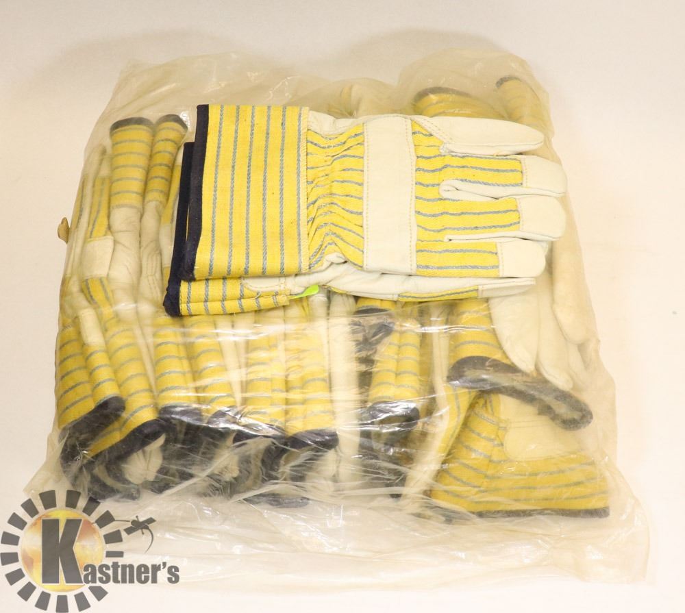 BUNDLE OF LINED WORK GLOVES - Kastner Auctions