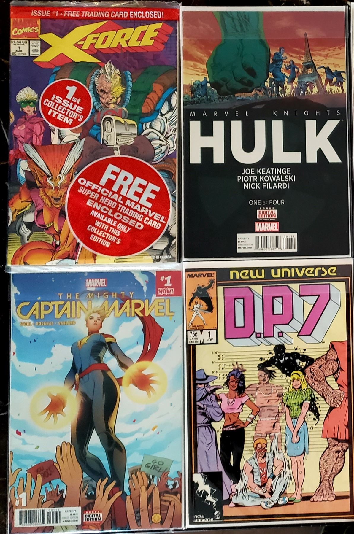 Lot of 10 Marvel Comics 1st Issue