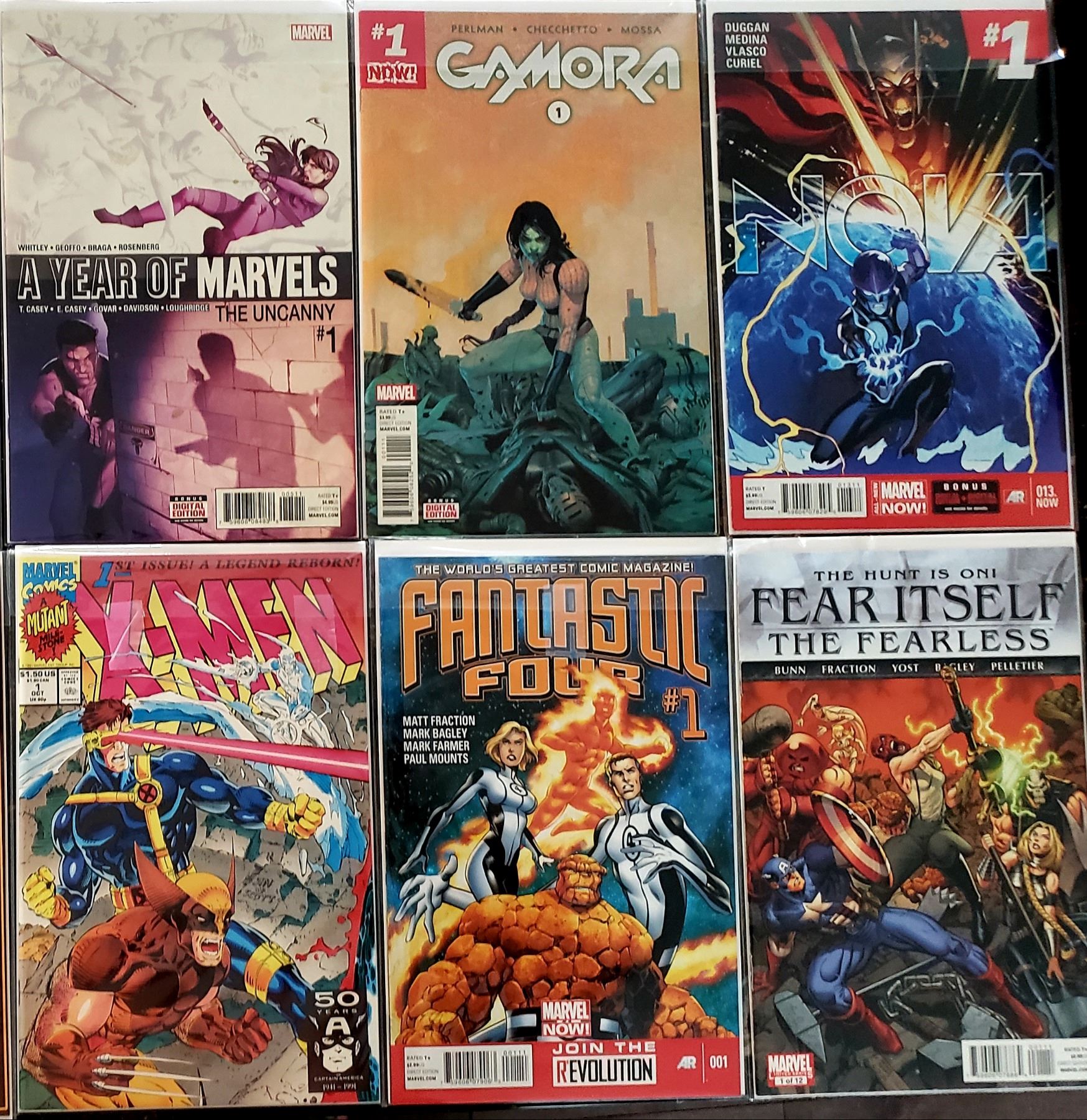 Lot of 10 Marvel Comics 1st Issue