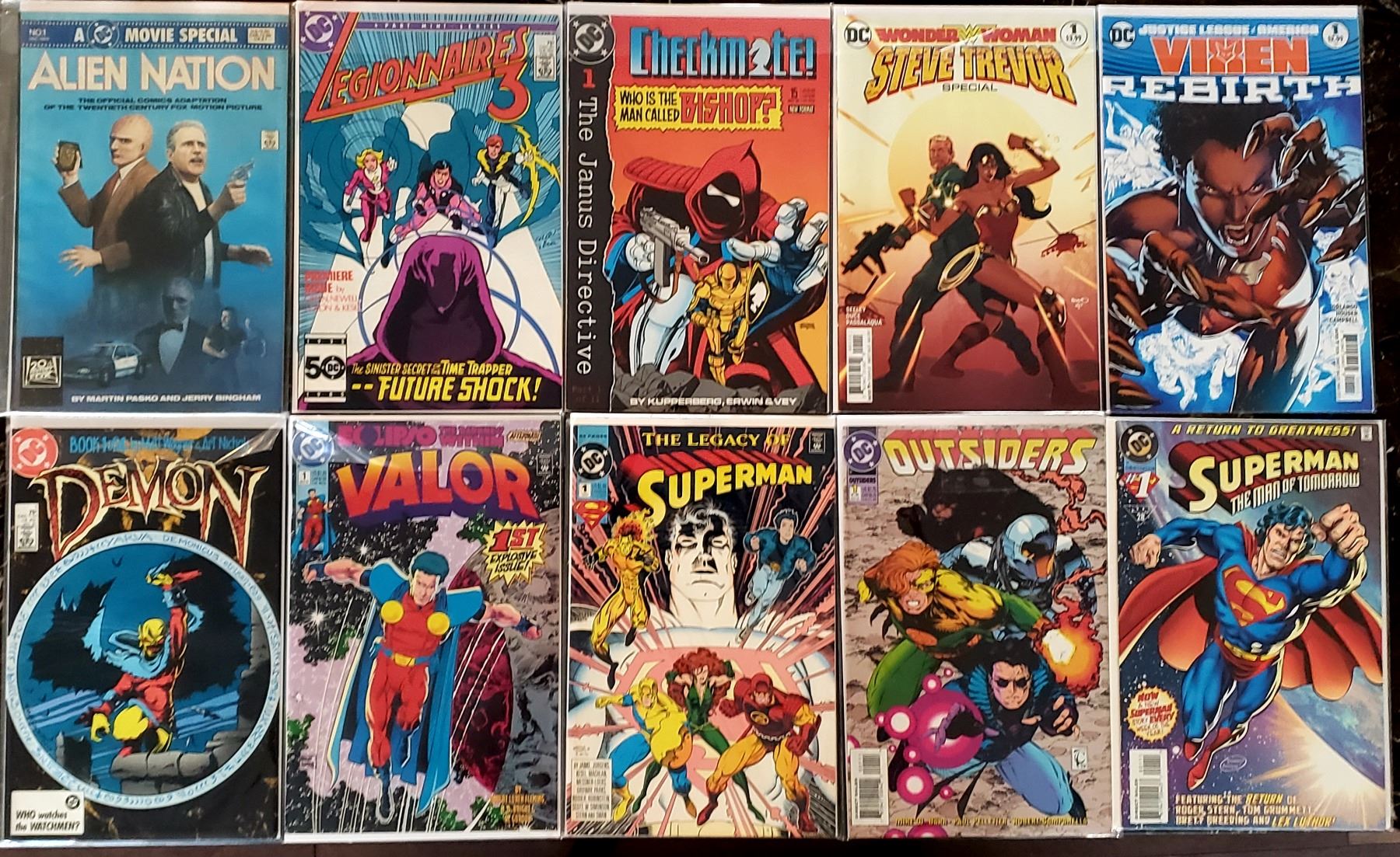 Lot of 10 DC Comics 1st Issue