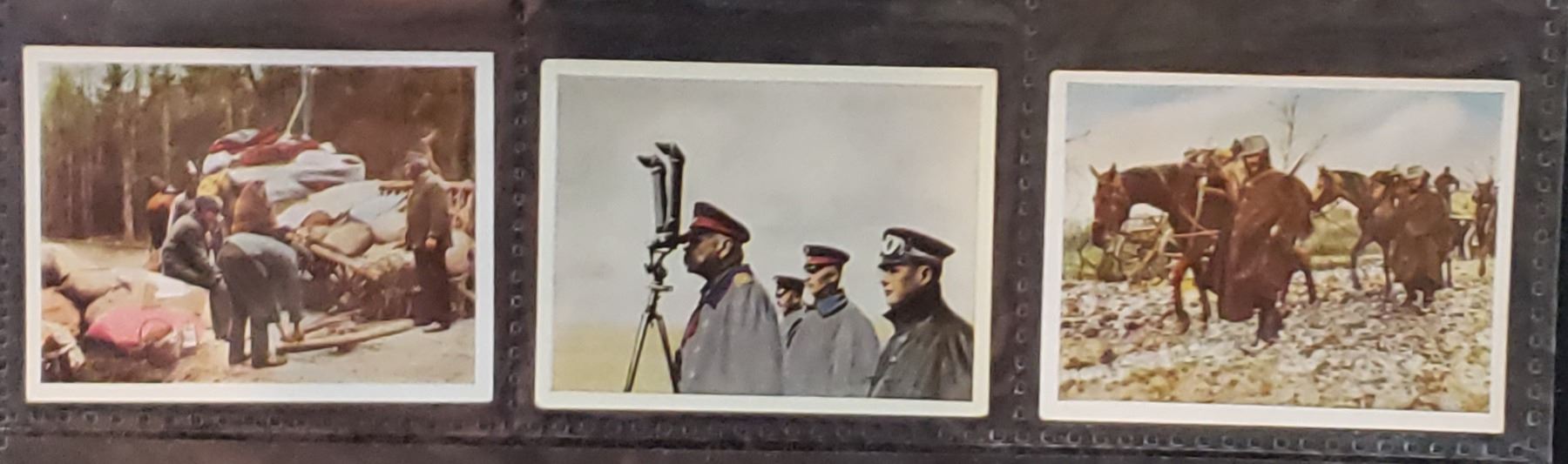 Lot of 7 German WW1 Cigarette Cards 1914-1918
