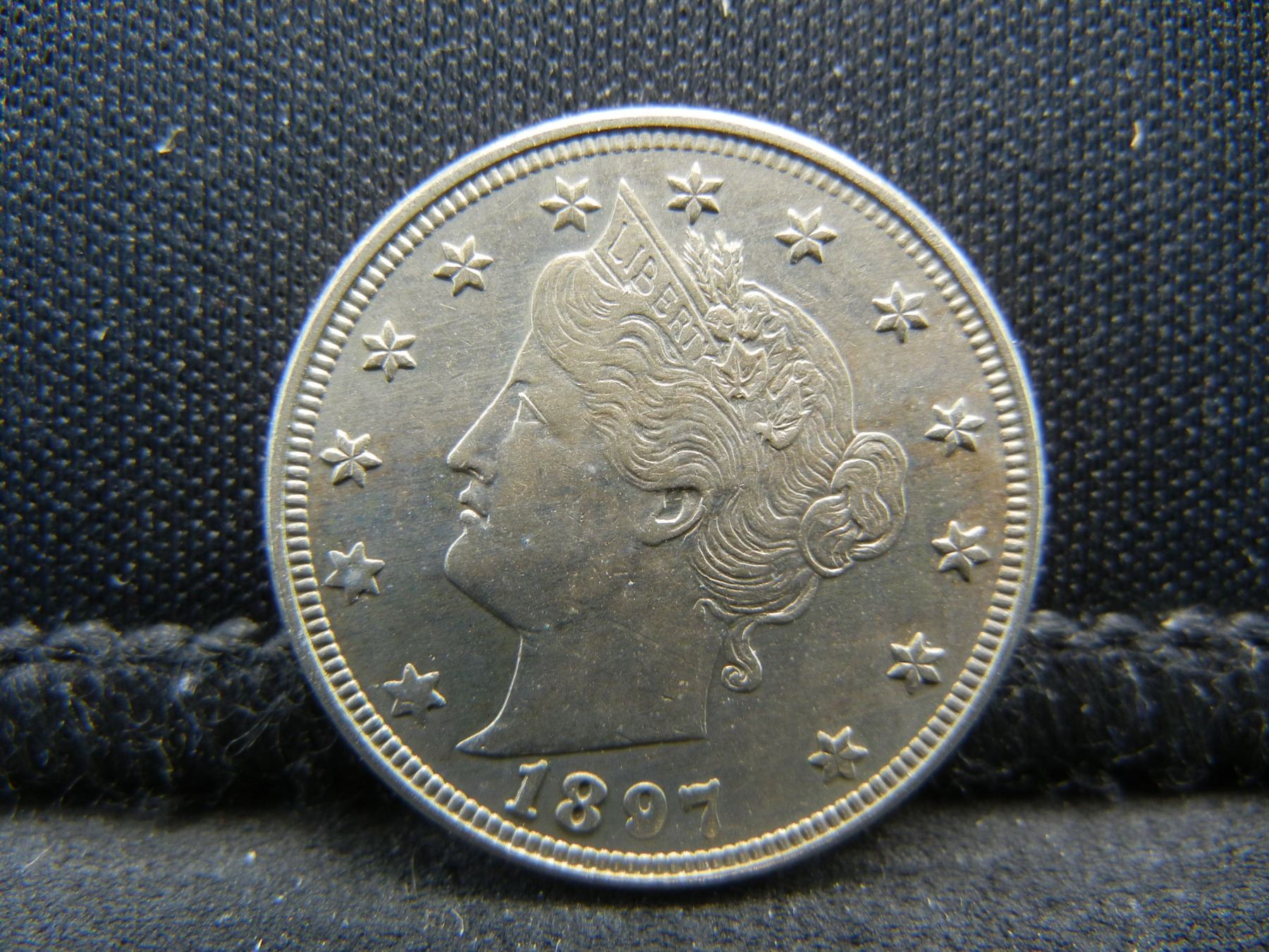 1897 Liberty Nickel Bu Strong Details