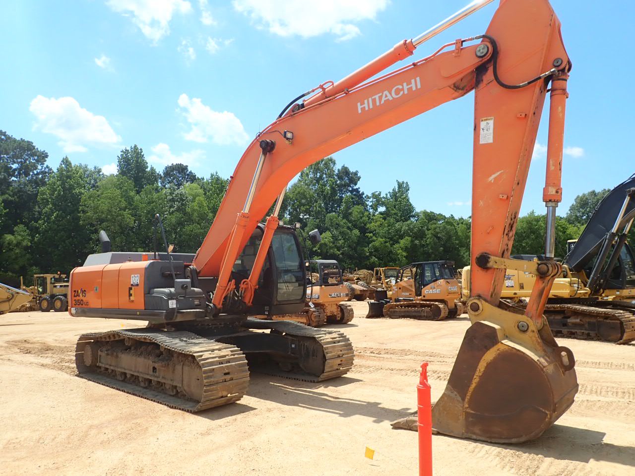 2012 HITACHI ZX350LC-5N Excavator - J.M. Wood Auction Company, Inc.