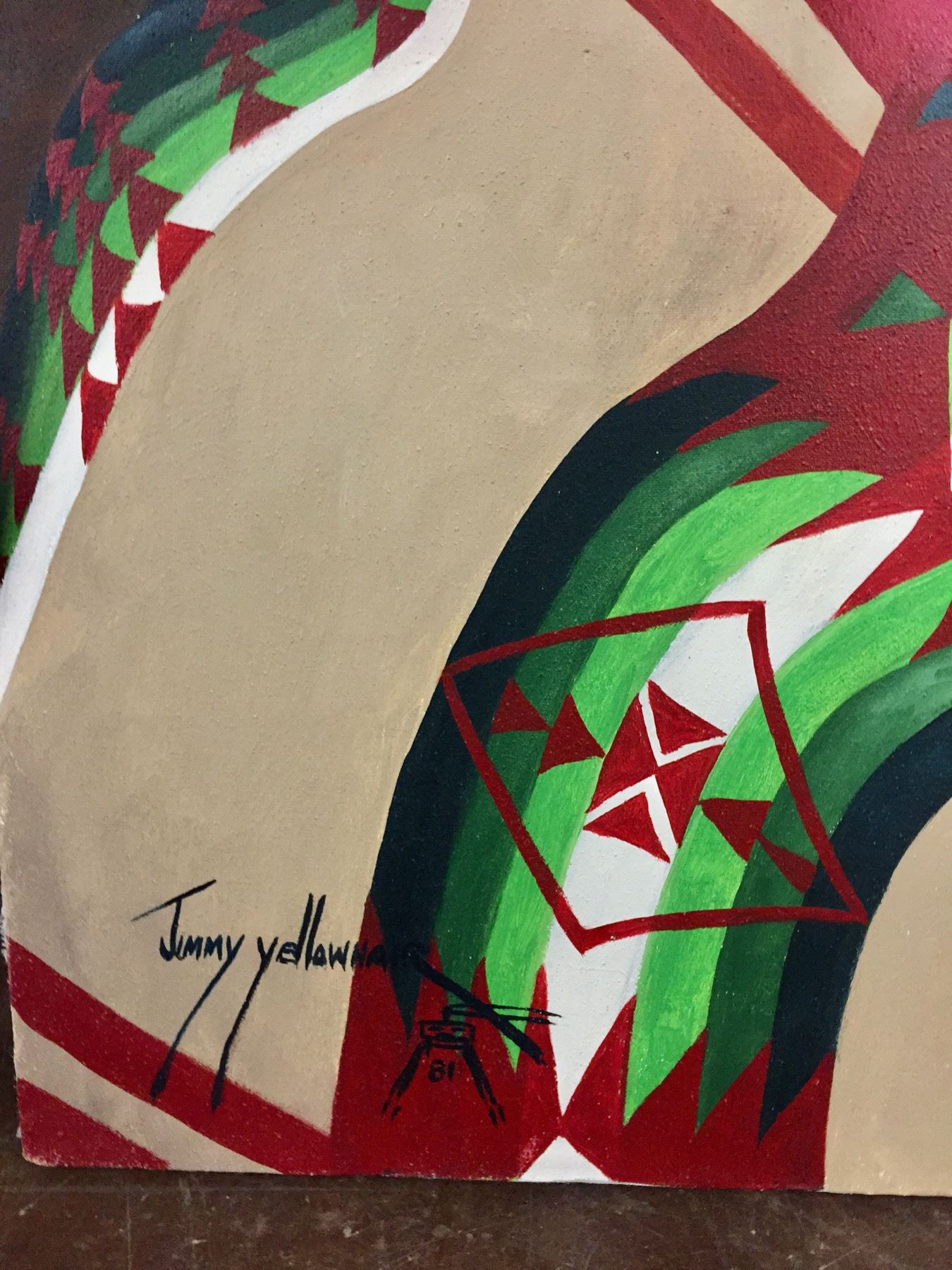 Original Oil Painting by Jimmy Yellowhair