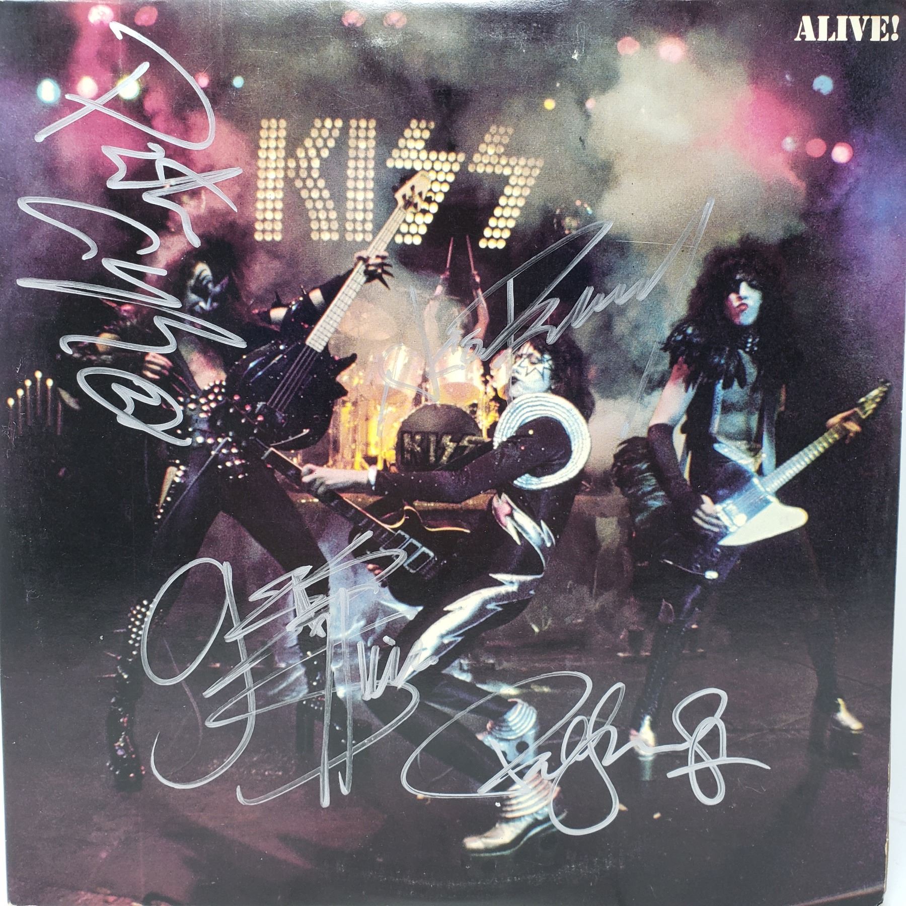 Kiss, Kiss Alive Album Cover