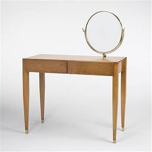 Gio Ponti vanity Italy, 1964 pearwood,