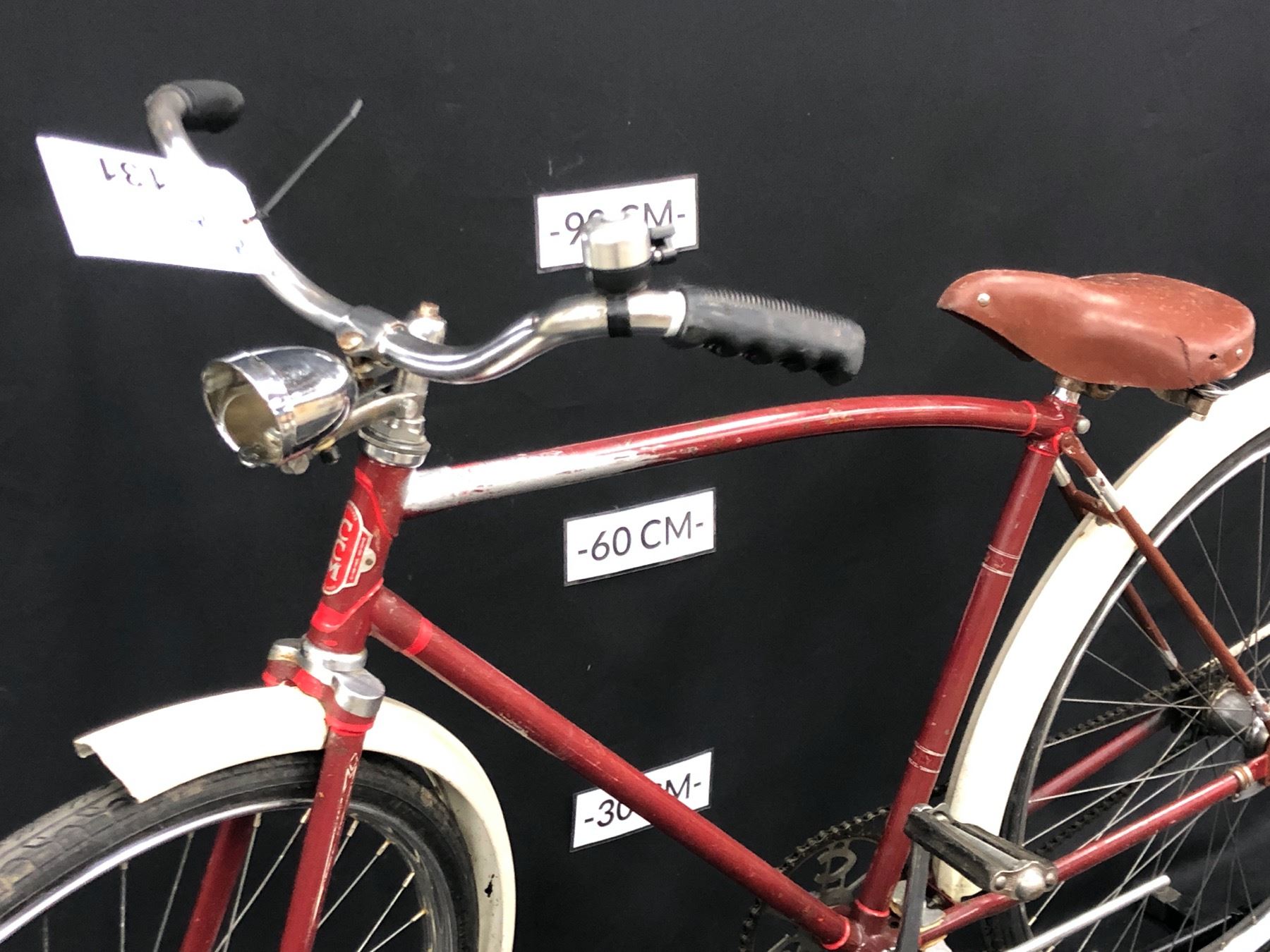 VINTAGE RED CCM SINGLE SPEED CRUISER BIKE - Able Auctions VINTAGE RED CCM SINGLE SPEED CRUISER BIKE - Able Auctions