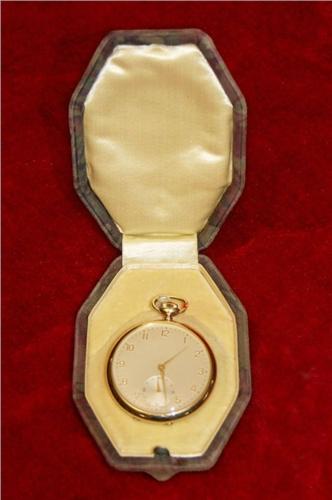 Nice Pocket Watch, 14 ct gold