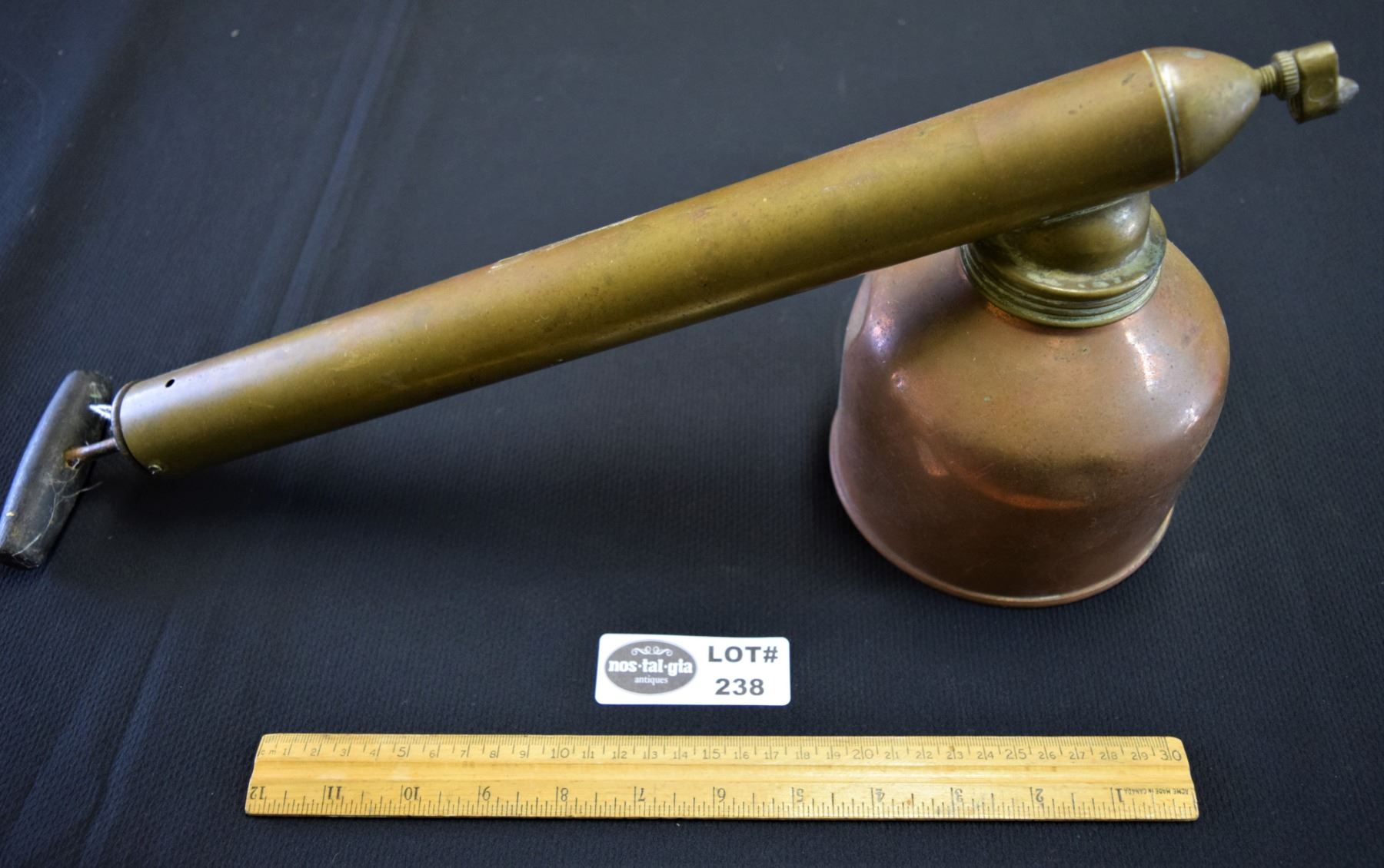 Vintage Copper And Brass Pump Bug Sprayer