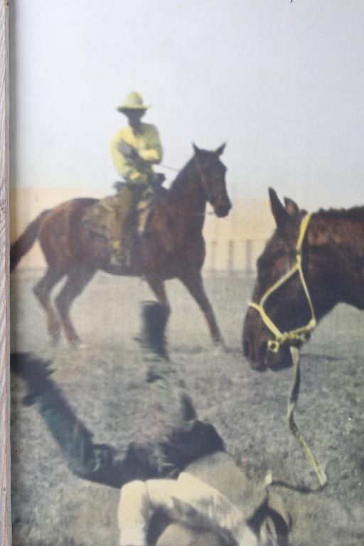 Original R. Doubleday Bucking Bronco Rodeo Photo