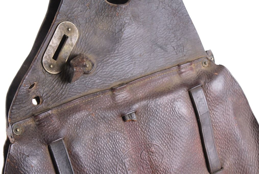 U.S. Military Cavalry Leather Saddle Bag