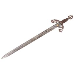 Early 1900s Hand Forged European Style Short Sword