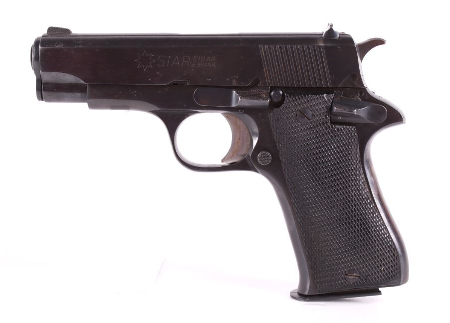 Star Model BM 9mm Single Action Pistol w/ Box