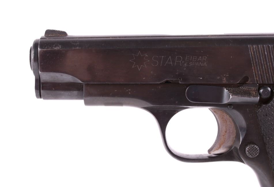 Star Model BM 9mm Single Action Pistol w/ Box
