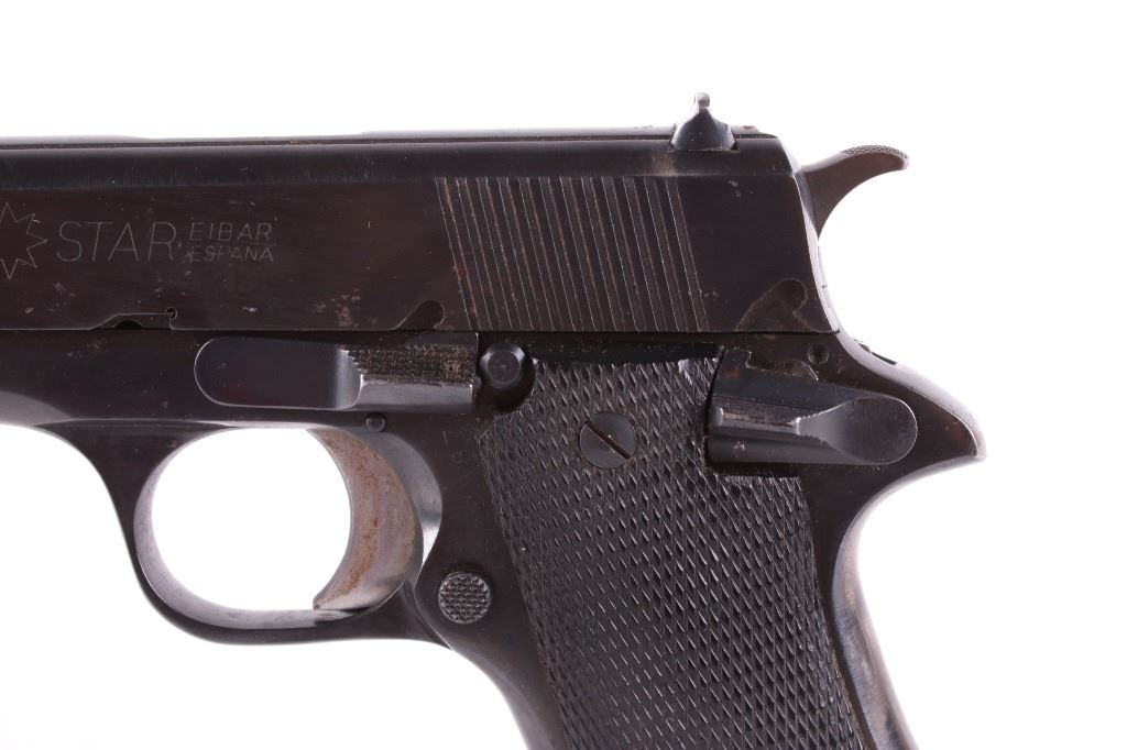 Star Model BM 9mm Single Action Pistol w/ Box