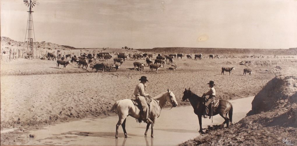 1930's Montana Cattle Ranchers by Barnes & Caplin