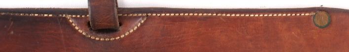 H.H. Heiser #237 Leather Rifle Scabbard
