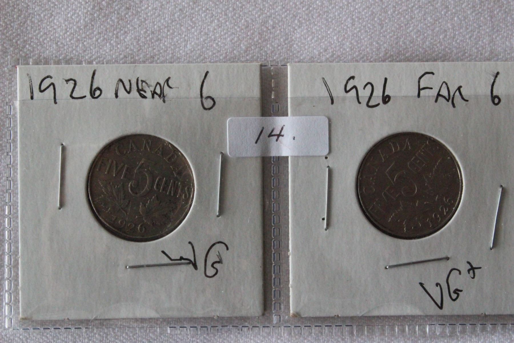 Canada Five Cent Coins 2