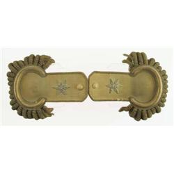 PAIR OF CONFEDERATE GENERAL'S EPAULETS