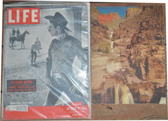 1899 Capewell advertising calendar, 1908 Texas photo, Life 1951 ...