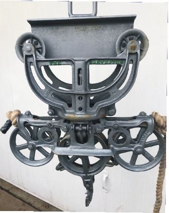 The Harvester barn hay trolley