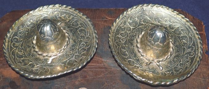 silver sombrero loop back conchos