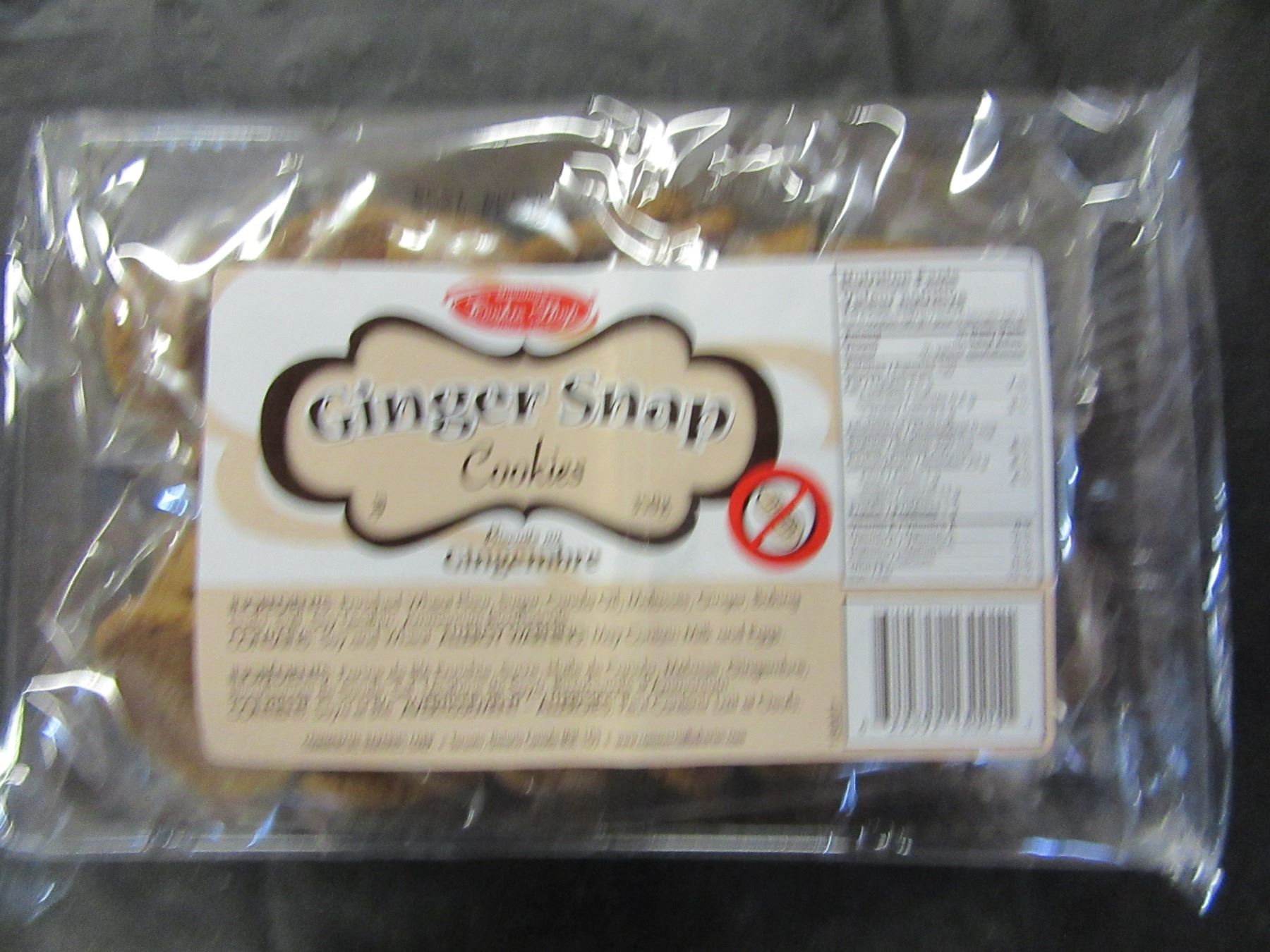 COOKIE SHOP GINGER SNAP COOKIES (350 G) - PER PACKAGE