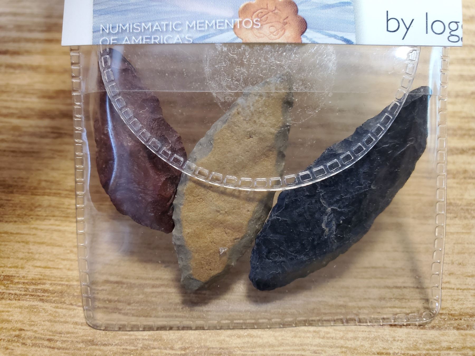 Lot of 3 Neolithic Period 'sharp stones' that date from 10,000 to 3500 BC.