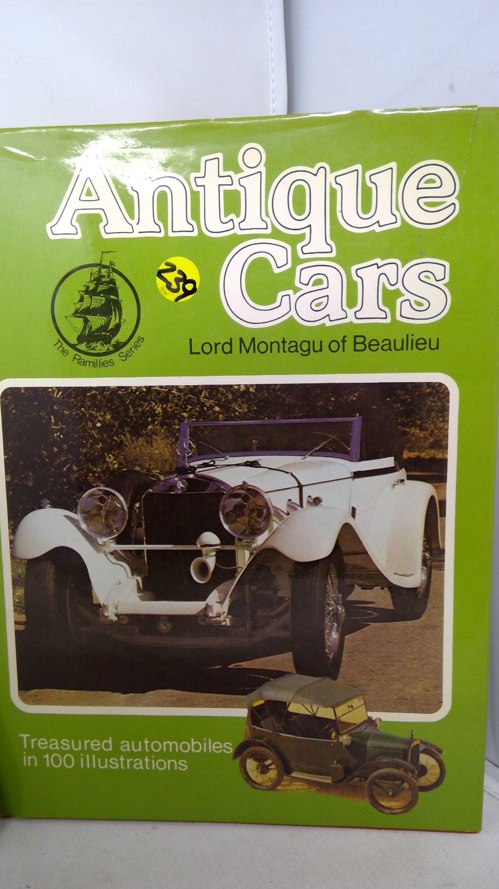 3X ANTIQUE CAR BOOKS WITH PICTURES AND DESCRIPTIONS