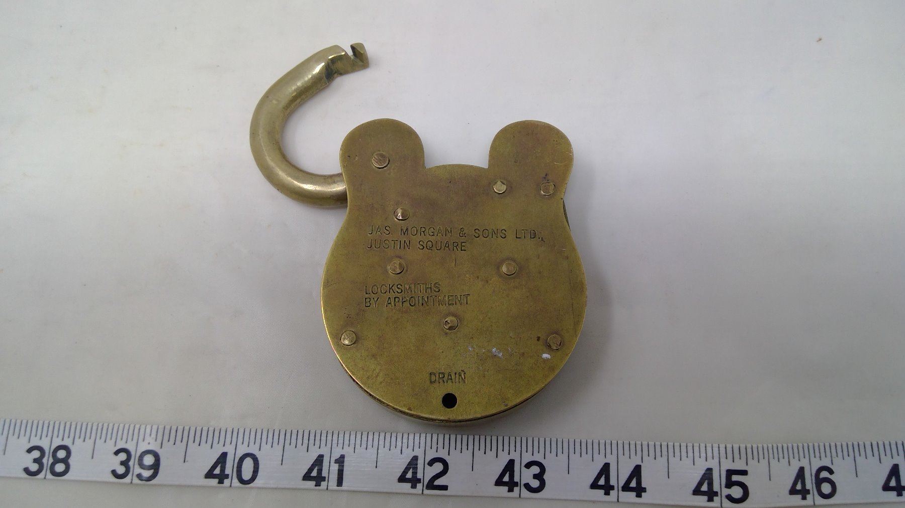 U.S. NAVY LOCK, NO KEY