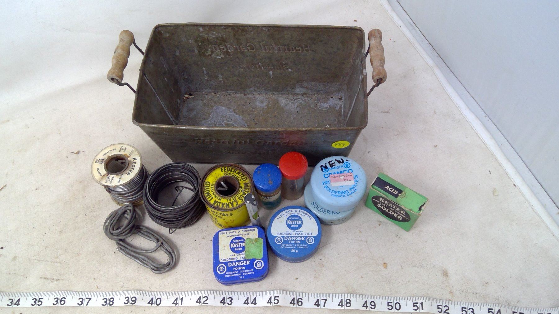 "Heartfull" Garden Container (Soldering Paste + Soder)