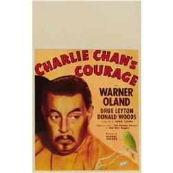 Charlie Chan's Courage (Fox, 1934). Window Card (14" X Charlie Chan's ...