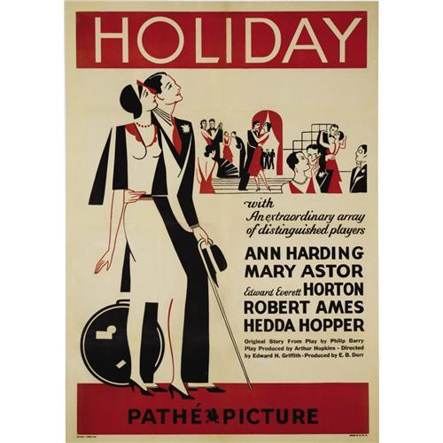 Holiday (Pathe Exchange Inc., 1930). One Sheet (27" X 4 Holiday (Pathe ...