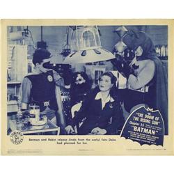 The Batman (Columbia, 1943). Lobby Card (11" X 14"). Th The Batman ...