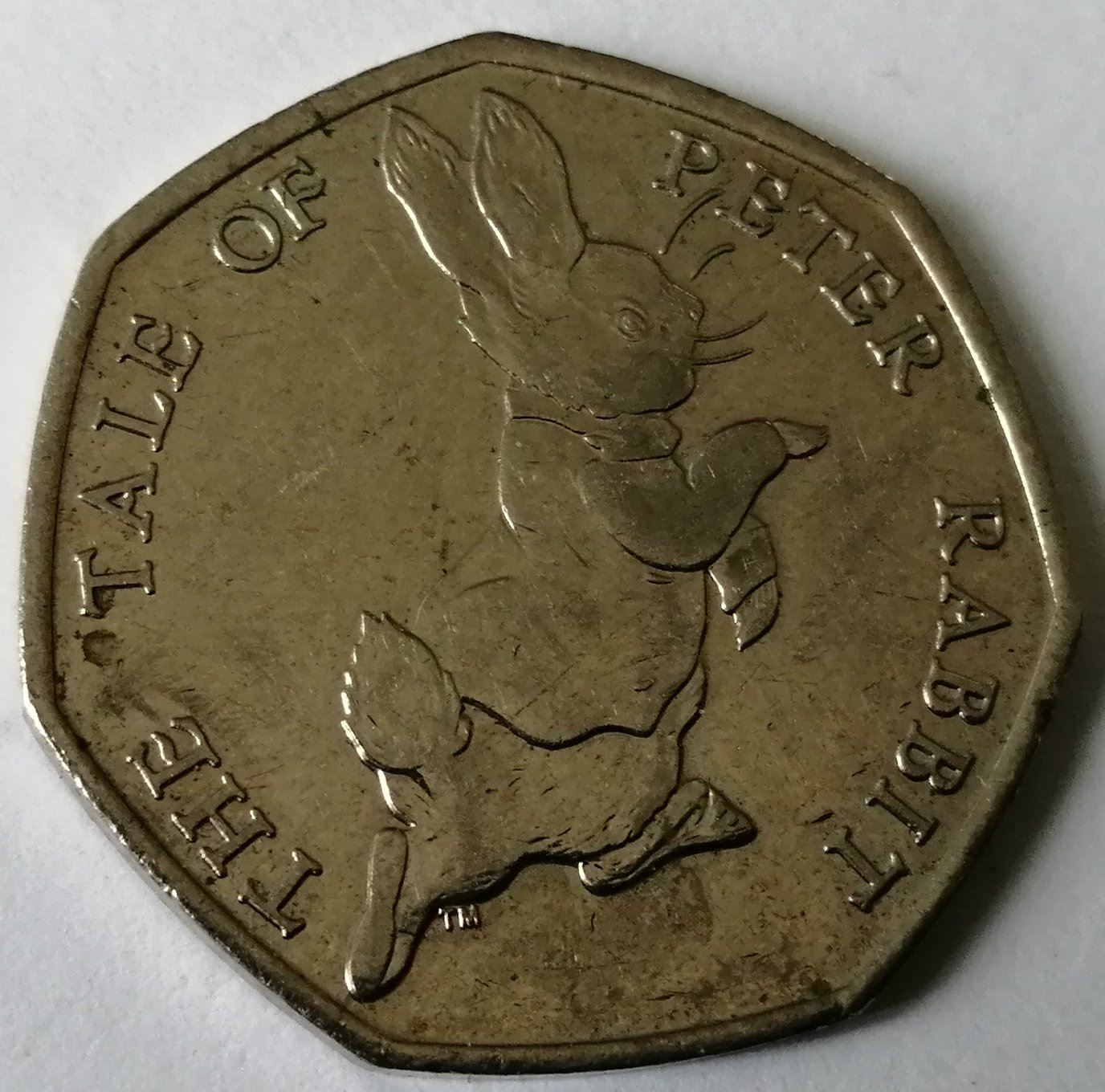 The Tale of Peter Rabbit 2017 coin.