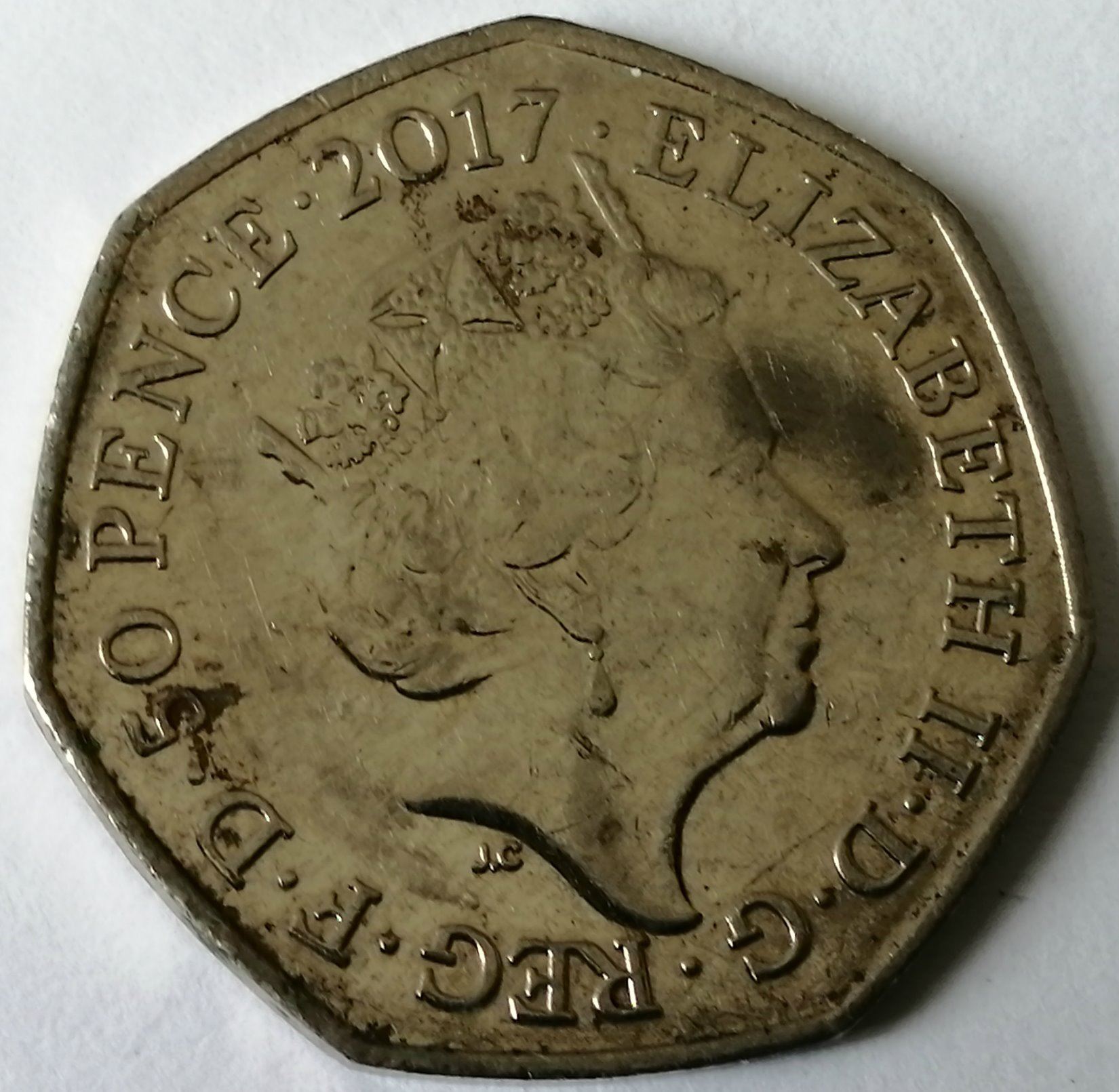 The Tale of Peter Rabbit 2017 coin.