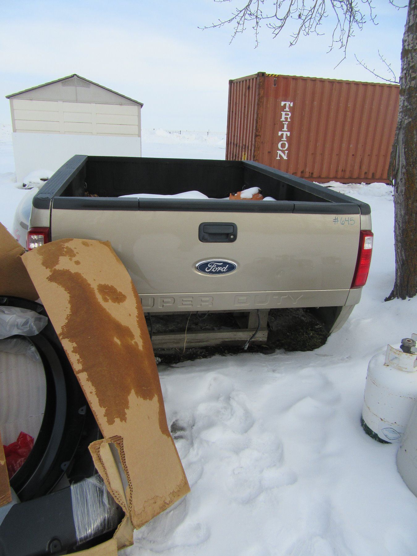 2008 FORD F350 DUALLY TRUCK BOX