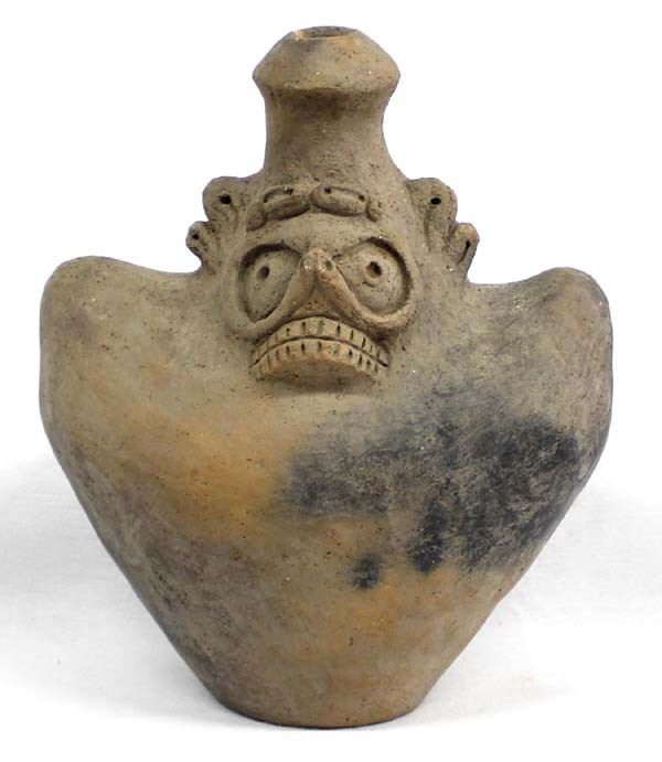 Dominican Republic Taino Pottery Vase