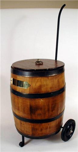 Two Wood Barrel Coolers