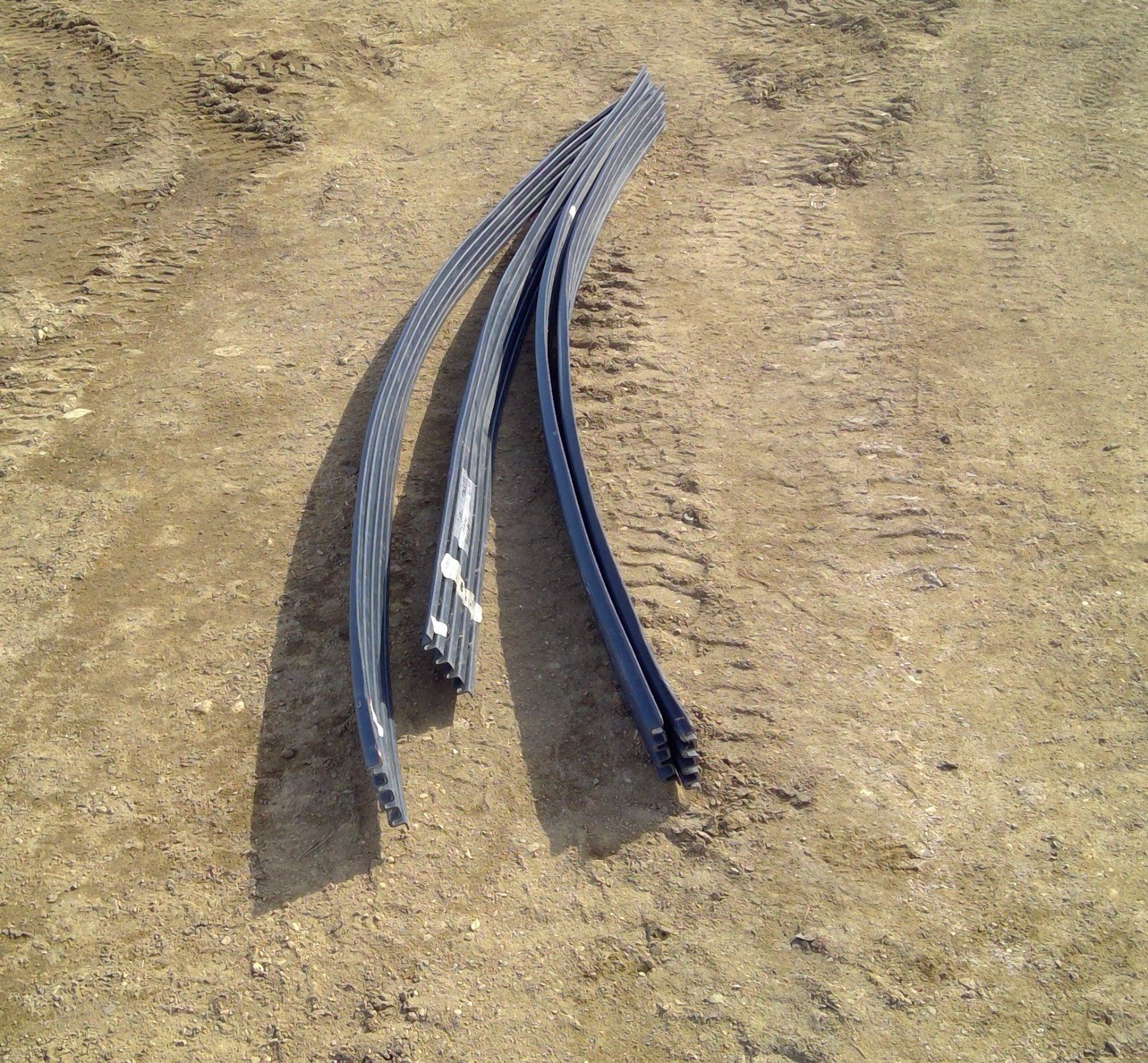 FOUR TRAILER SLED RAILS (5" X 10') - Schmalz Auctions