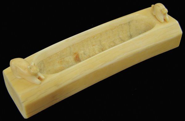 Eskimo Ivory Trinket Box