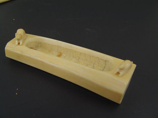 Eskimo Ivory Trinket Box