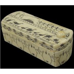 Eskimo Ivory Puzzle Box