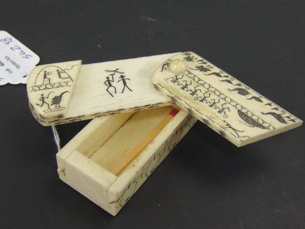 Eskimo Ivory Puzzle Box