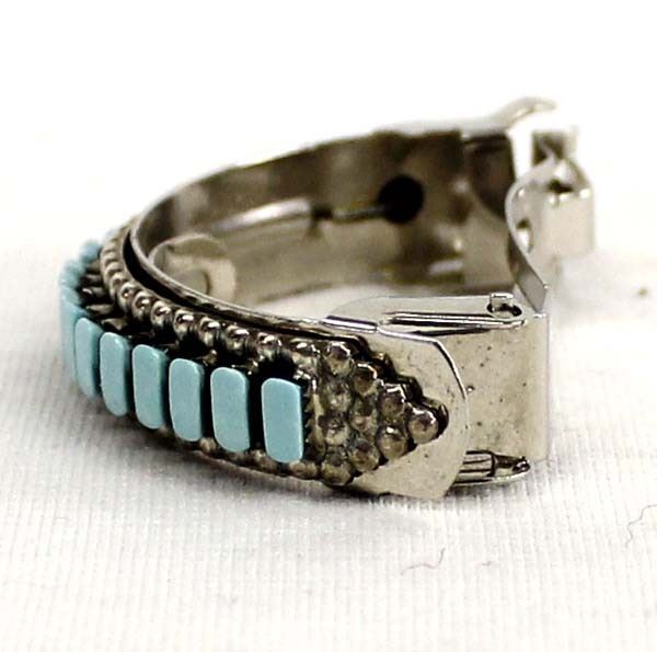 Native American Navajo Sterling Ponytail Holder