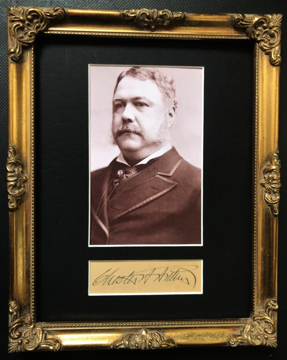 CHESTER A ARTHUR (1929-1886).